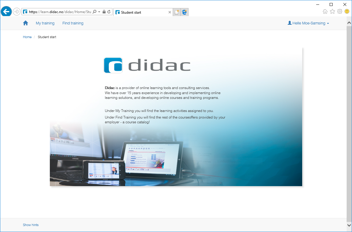 How do I find courses? – Didac Support