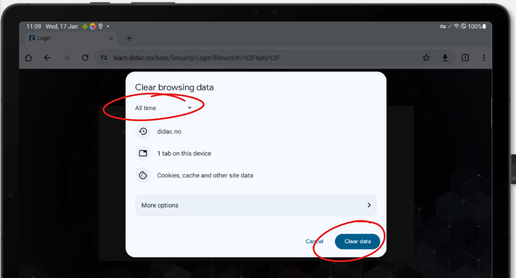 Force browser to load updated version? – Didac Support